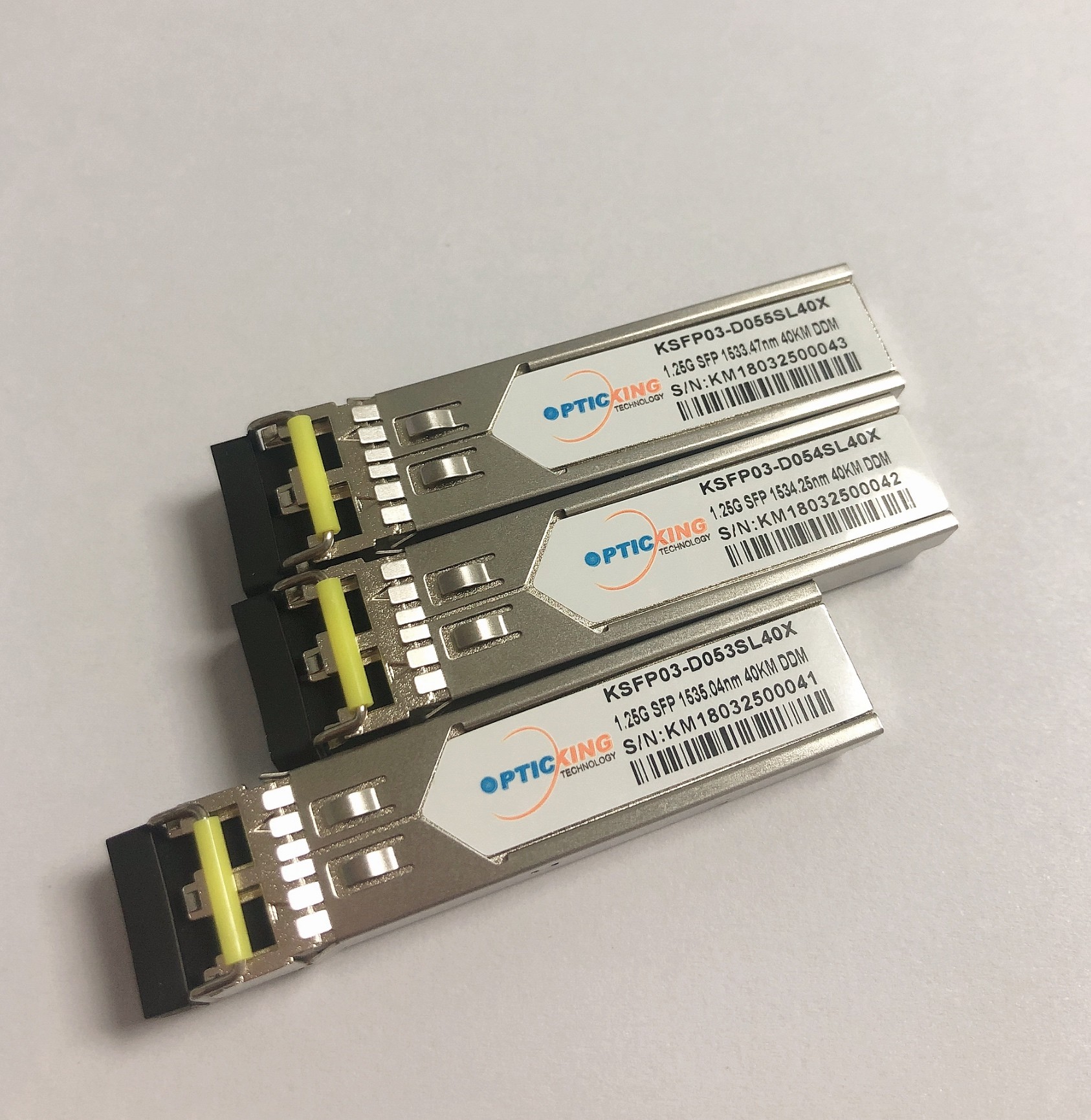 1535.04nm Optical DWDM Transceiver Compatible 1.25G SFP Module